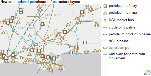 EIA’s new map layers provide more detailed information on petroleum ...